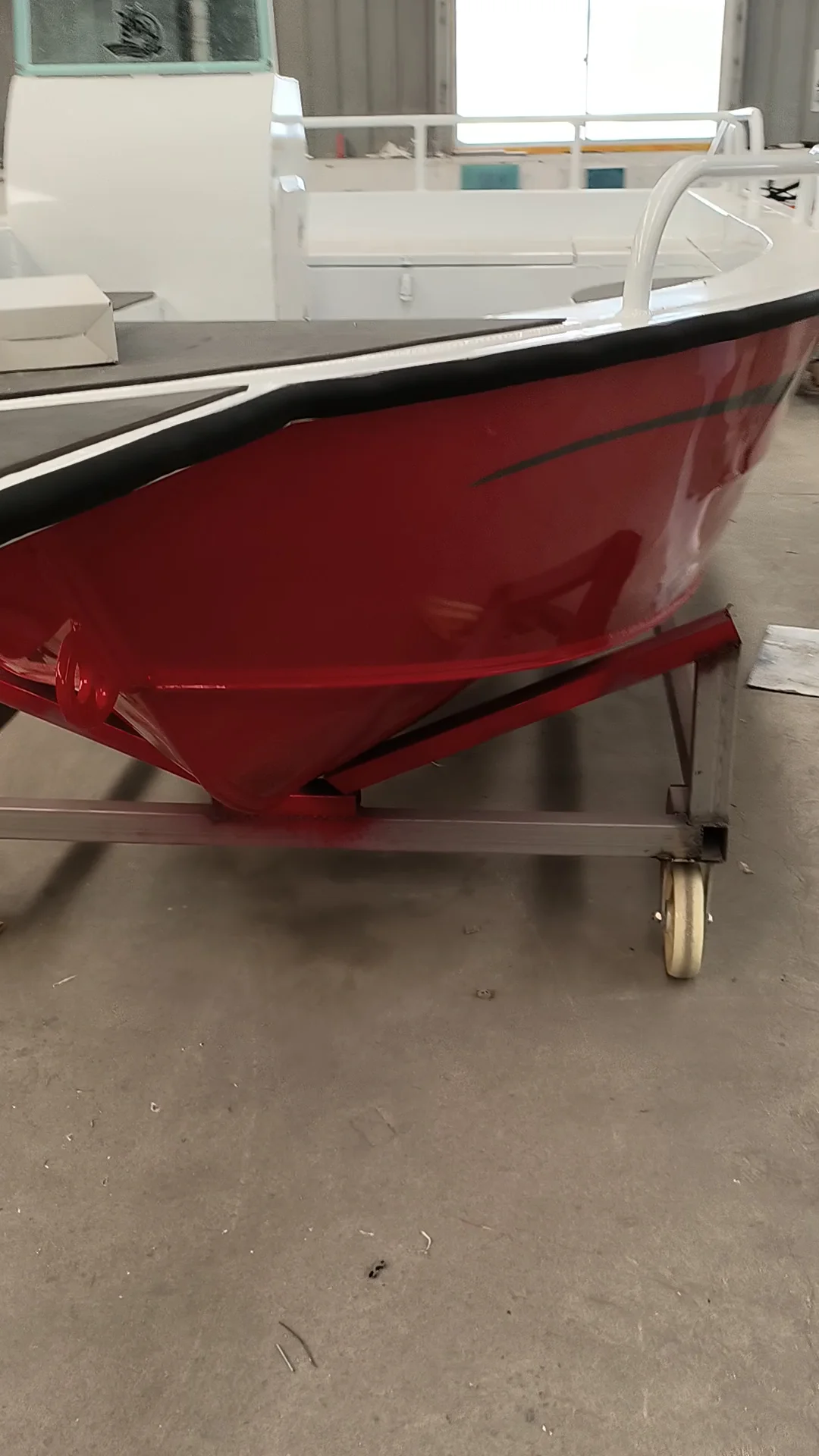 Aluminum Alloy Boat V Desk Vessel Ship Marine Transport Pontoon Fish ...