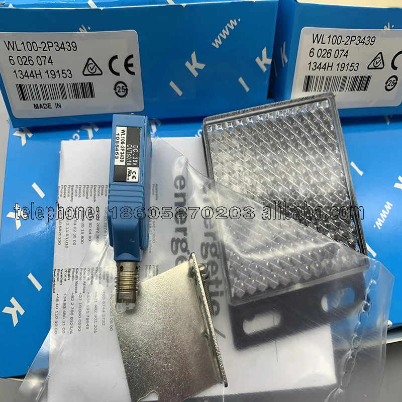 Available In Stock Wl100-2p3429 Wl100-2n3429 All-new Photoelectric Switch Sensor - Buy Position ...