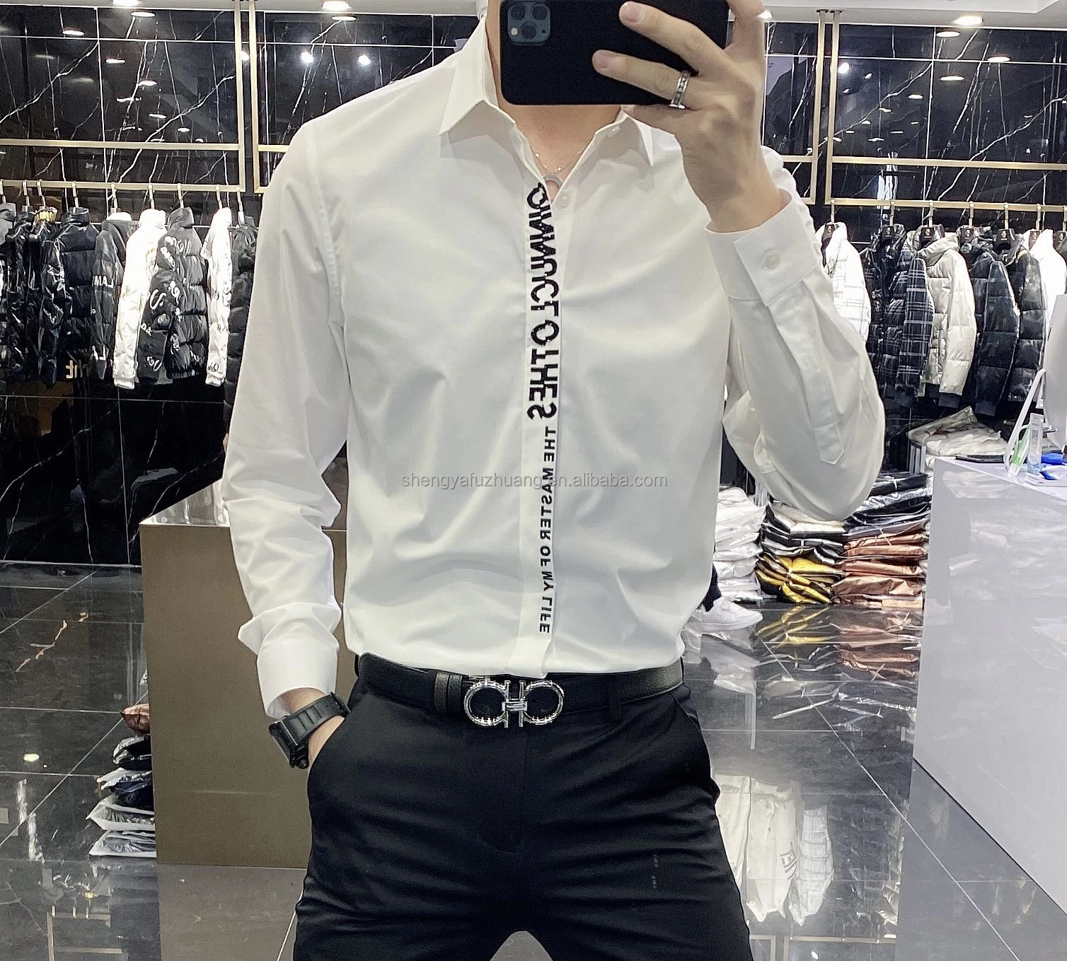 High Quality Shirts For Men Custom Men Long Sleeve Shirts Plus Size Men ...