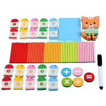 Wholesale Kids Teaching Aids Creative Wooden Arithmetic Calculations ...