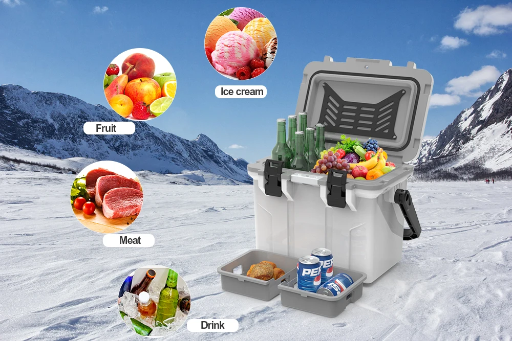 Custom Cooler Box 13.5L 16L - Portable Ice Camping Solution