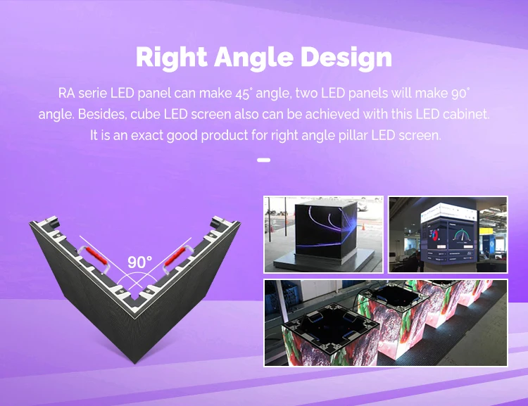 4x3 LED Video Wall Package Rental - Full Color 50x50 Screen