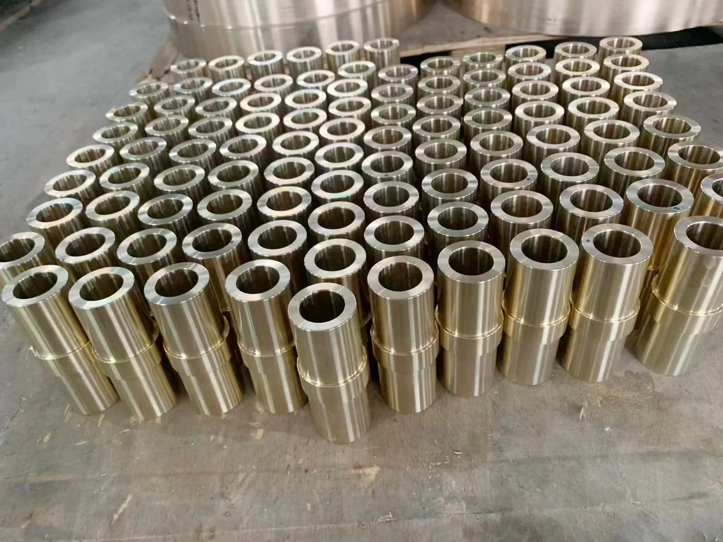 Machinery Parts Brass Excavator Bushing Sliding Bush Bronze Bushing ...