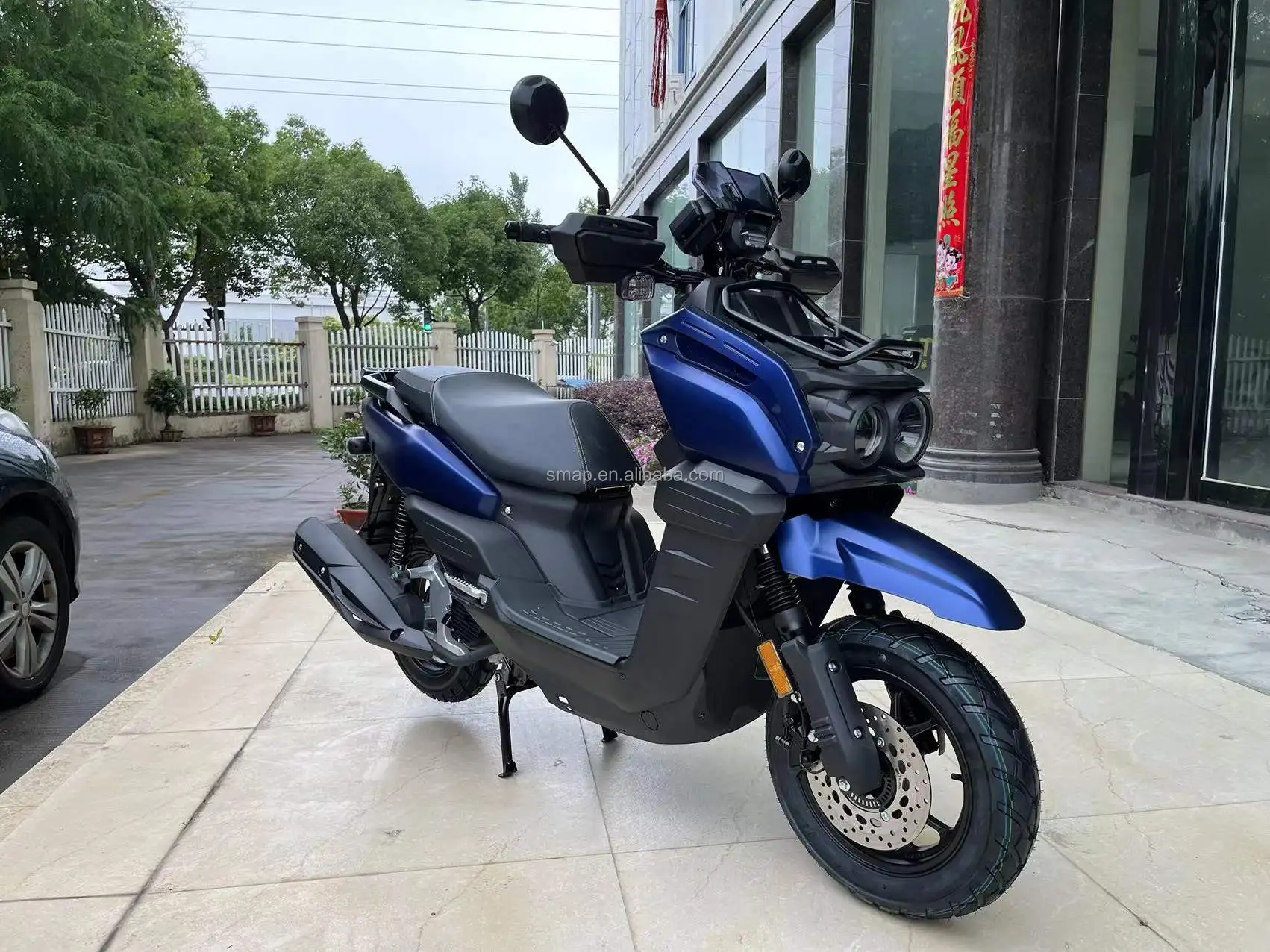 High-speed 150cc Gasoline Scooter with ABS System 85km/h