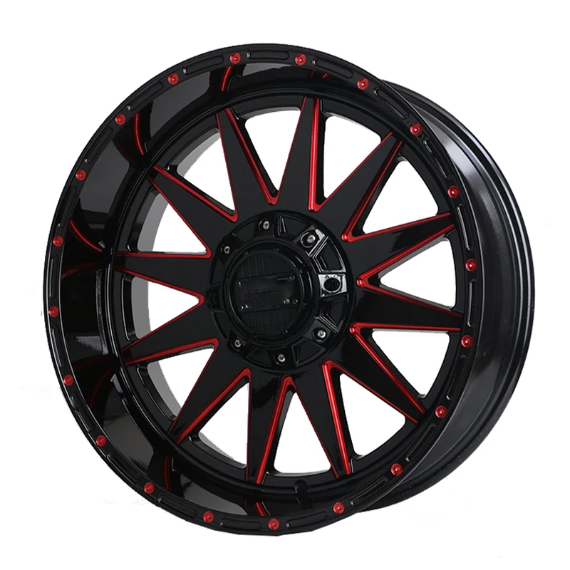 20" Deep Lip Rims Wide 139.7 Aluminum Alloy off Road Wheels