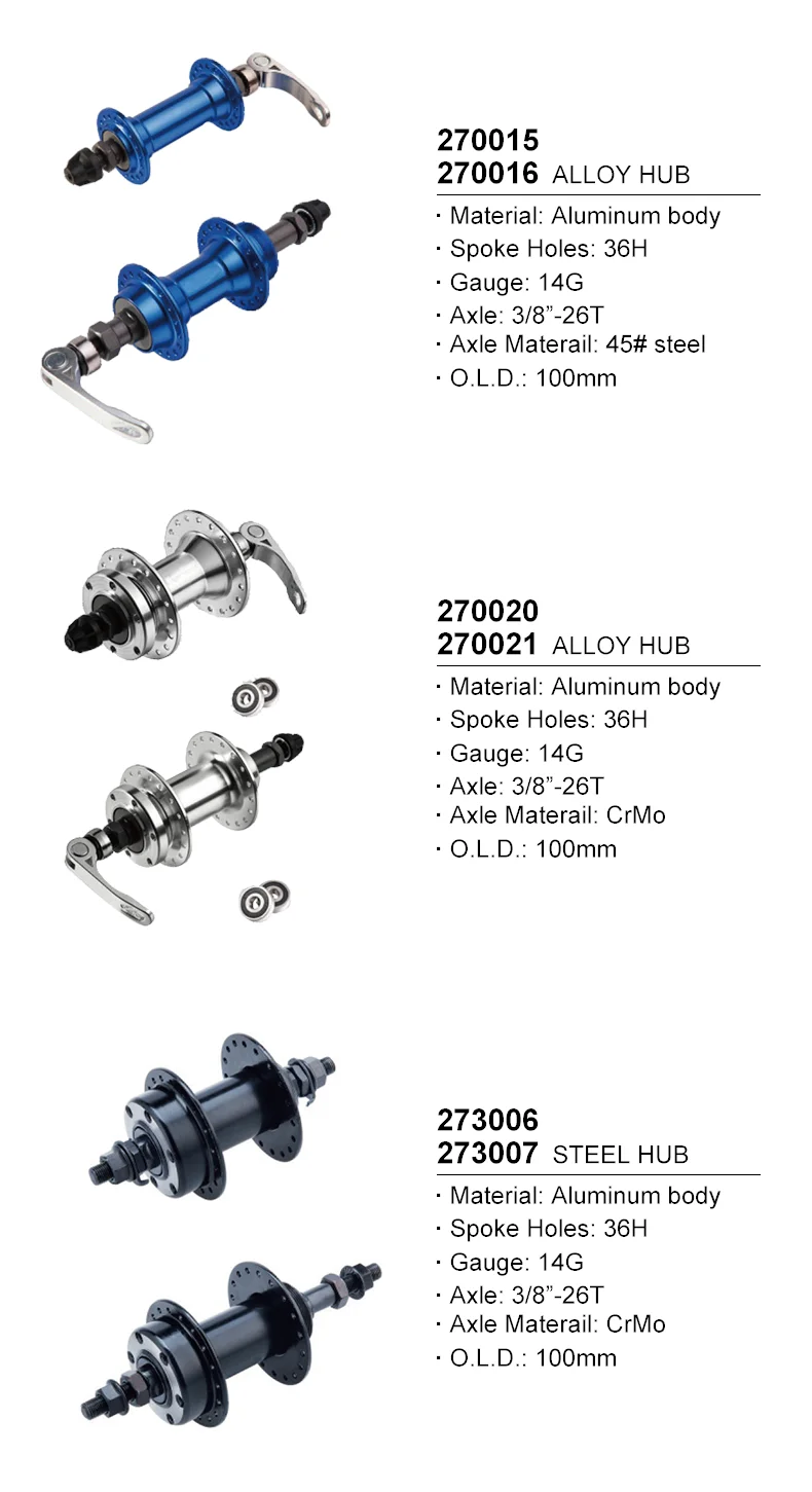 Brand New Rear Hub Bike Bicycle 16/20/28/36 Hub Mountain Bicycle Hub ...