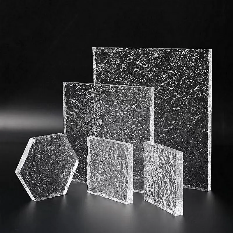 Custom size clear acrylic plates transparent acrylic sheet for wedding ...