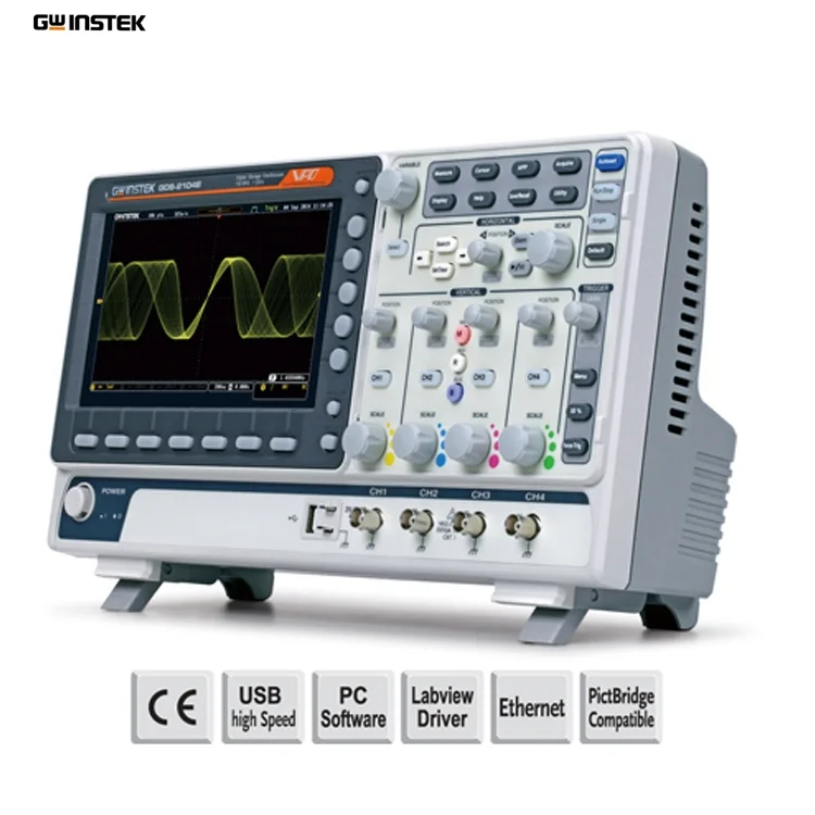 Gds-2000e Series Digital Storage Oscilloscope Probe Model Gds-2204e Gds ...