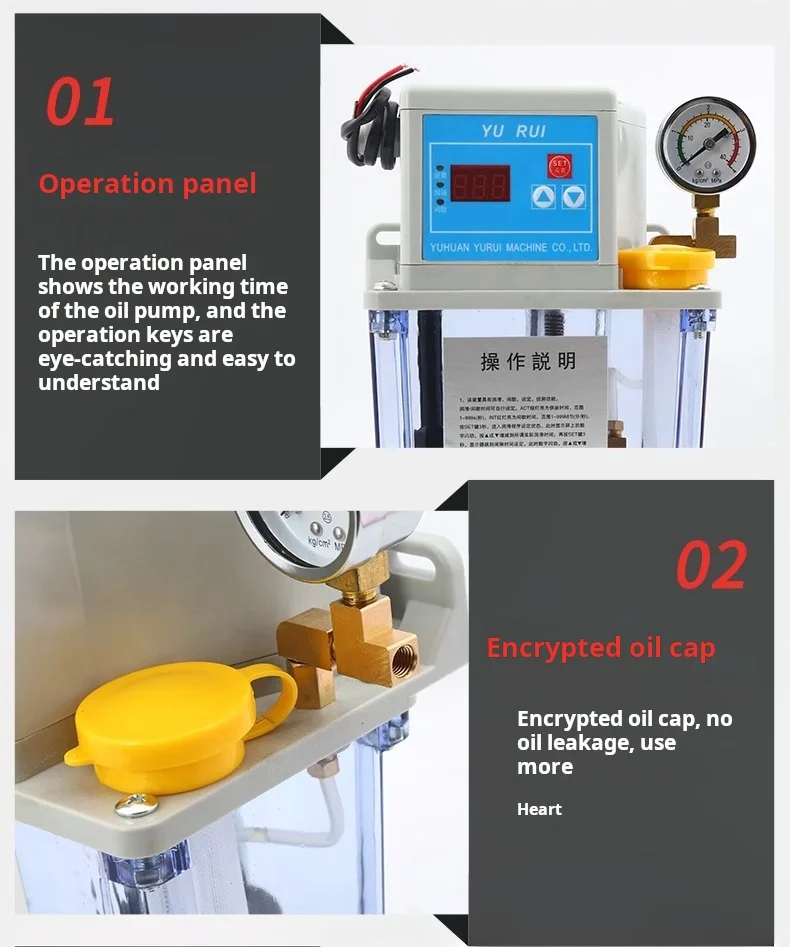 1l Automatic Electromagnetic Oil Pump With Engraving For Woodworking ...