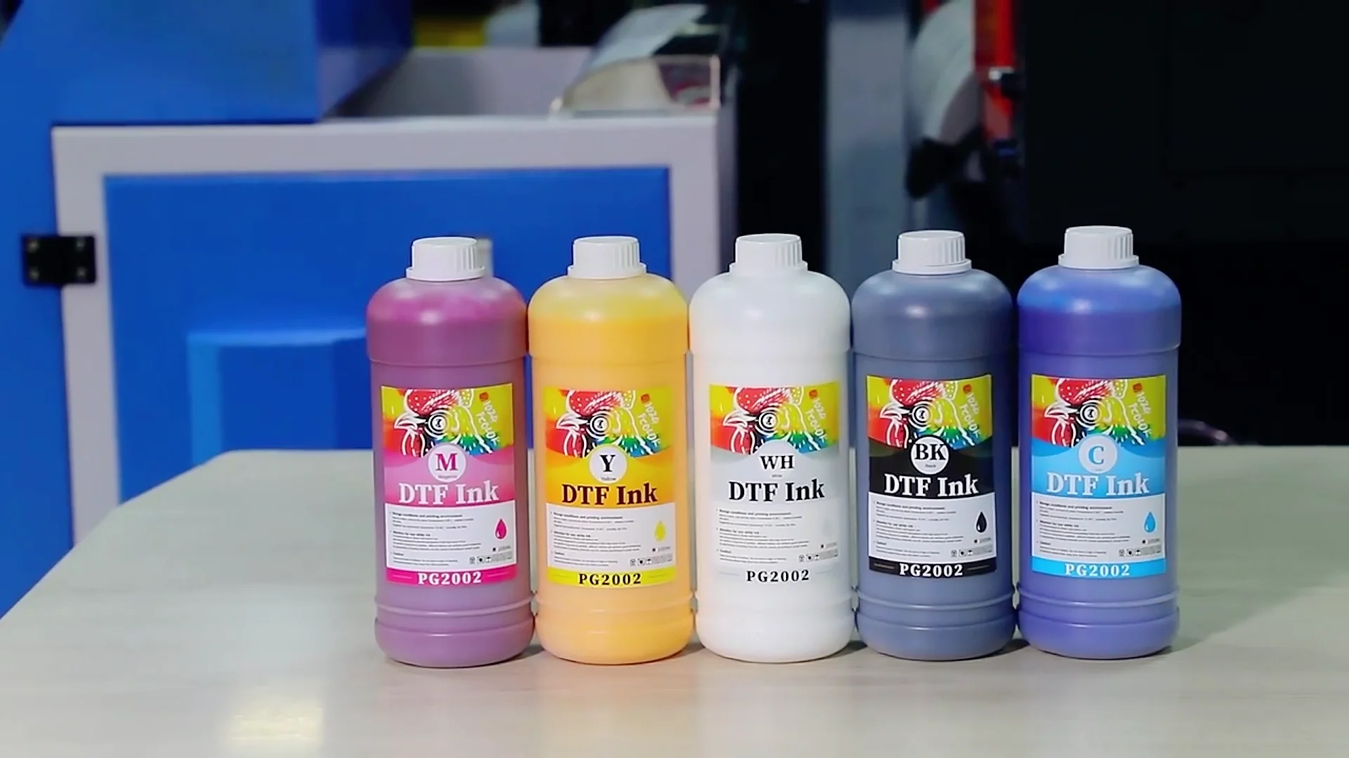 Fcolor Dtf Cmyk White Ink 500ml For T-shirt On A3 A4 13'' 24'' Film ...