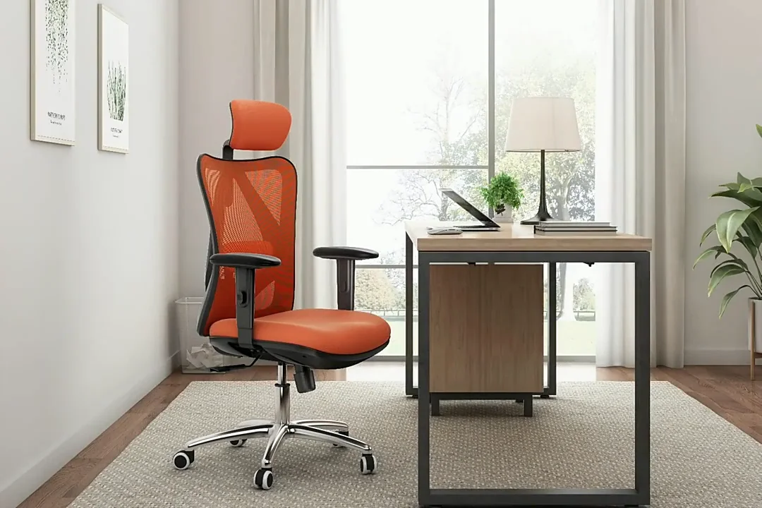 Office Chair Full Mesh Ergonomic Office Chair With Headrest Ergonomic ...
