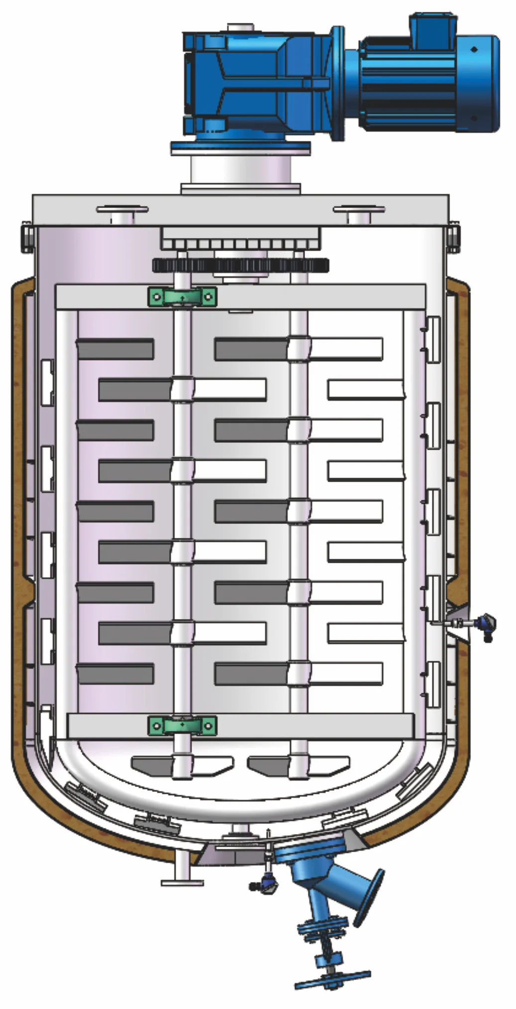 High Quality Large-scale Planetary Mixing Kettle With Atmospheric ...