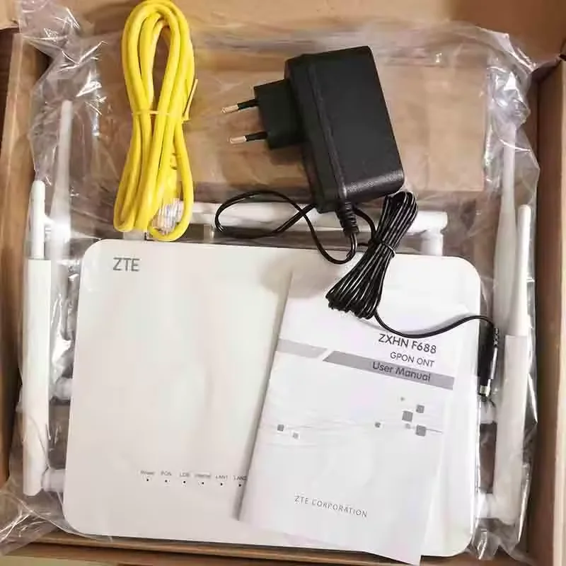 ZTE F688 Router - High Dual Band Wifi Gpon Ont Onu Router