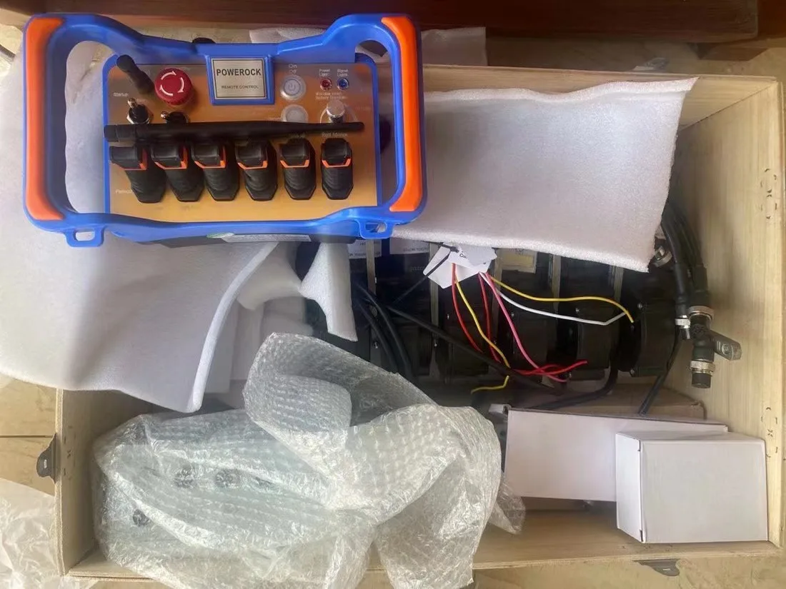 Truck Crane Controller 7 Joystick - 8 Valve Kit 12v 24v