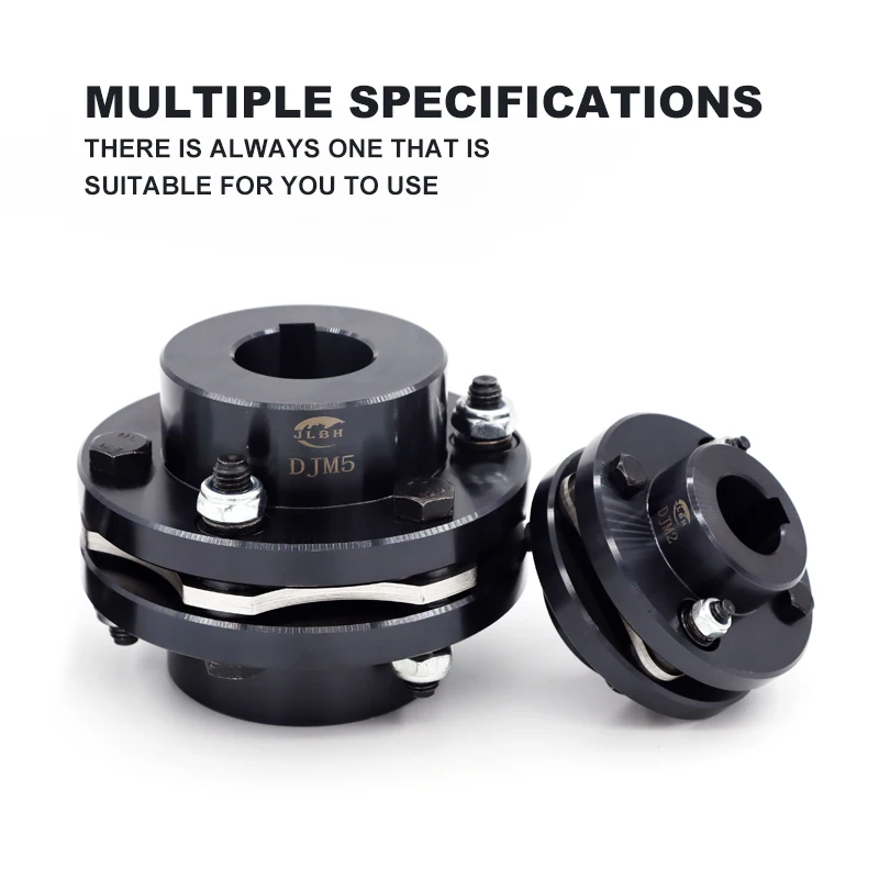 Zsjm Type Double Elastic Diaphragm Coupling With Locking Assemblies Taper Bush For Servo Motor ...