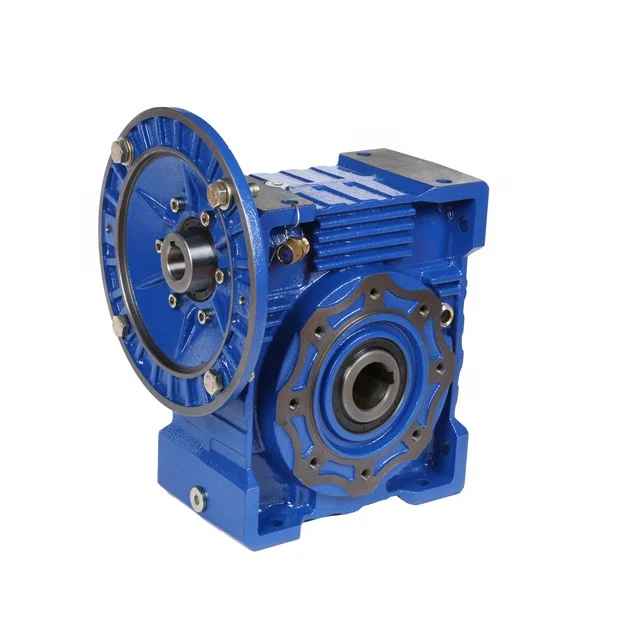 NMRV110 Cast Iron Worm Drive Reduction Gearbox Worm Gear Speed Reducer ...