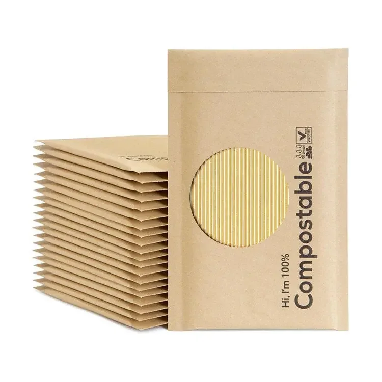 Custom Logo Eco Friendly Mail Envelopes - Recyclable & Biodegradable