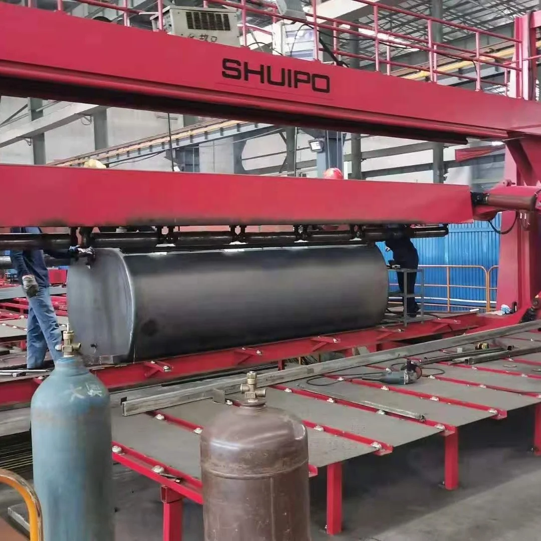 Shuipo Bgj-12000 Automatic Tank Head Folding Dished End Forming Machine ...