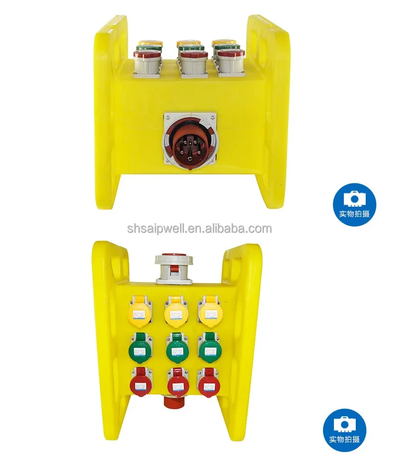 Outdoor Temporary Site Socket Box Workshop Mobile Power Distribution ...