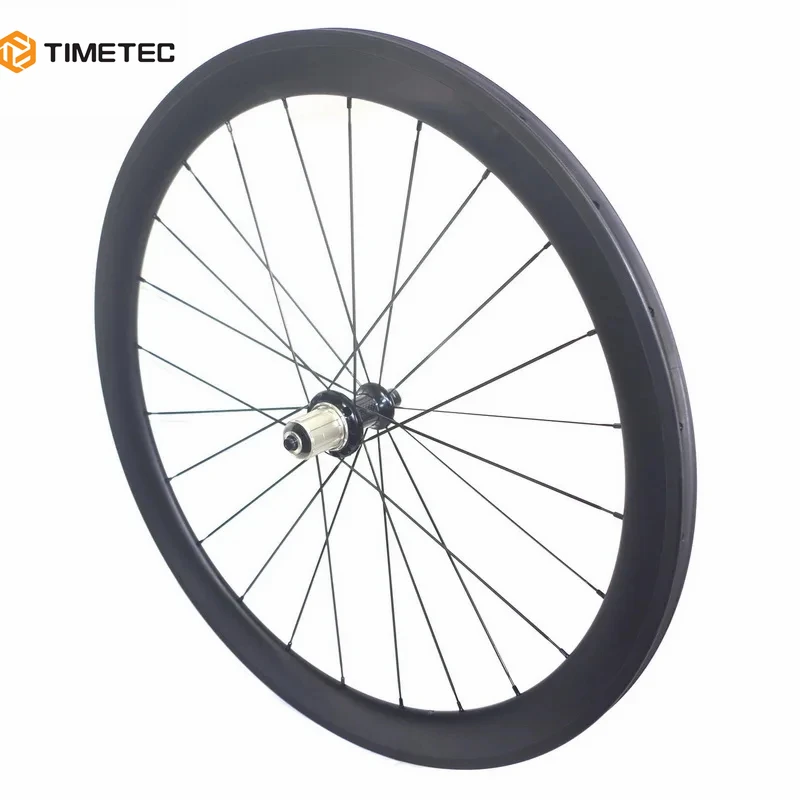 700C Tubular Carbon Wheels Ceramic Hub 38mm Profile 23mm 25mm Width ...