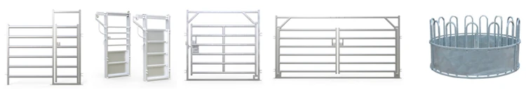 Livestock Cattle Round Pen Panels Fencing Factory Australia Farm Gate ...