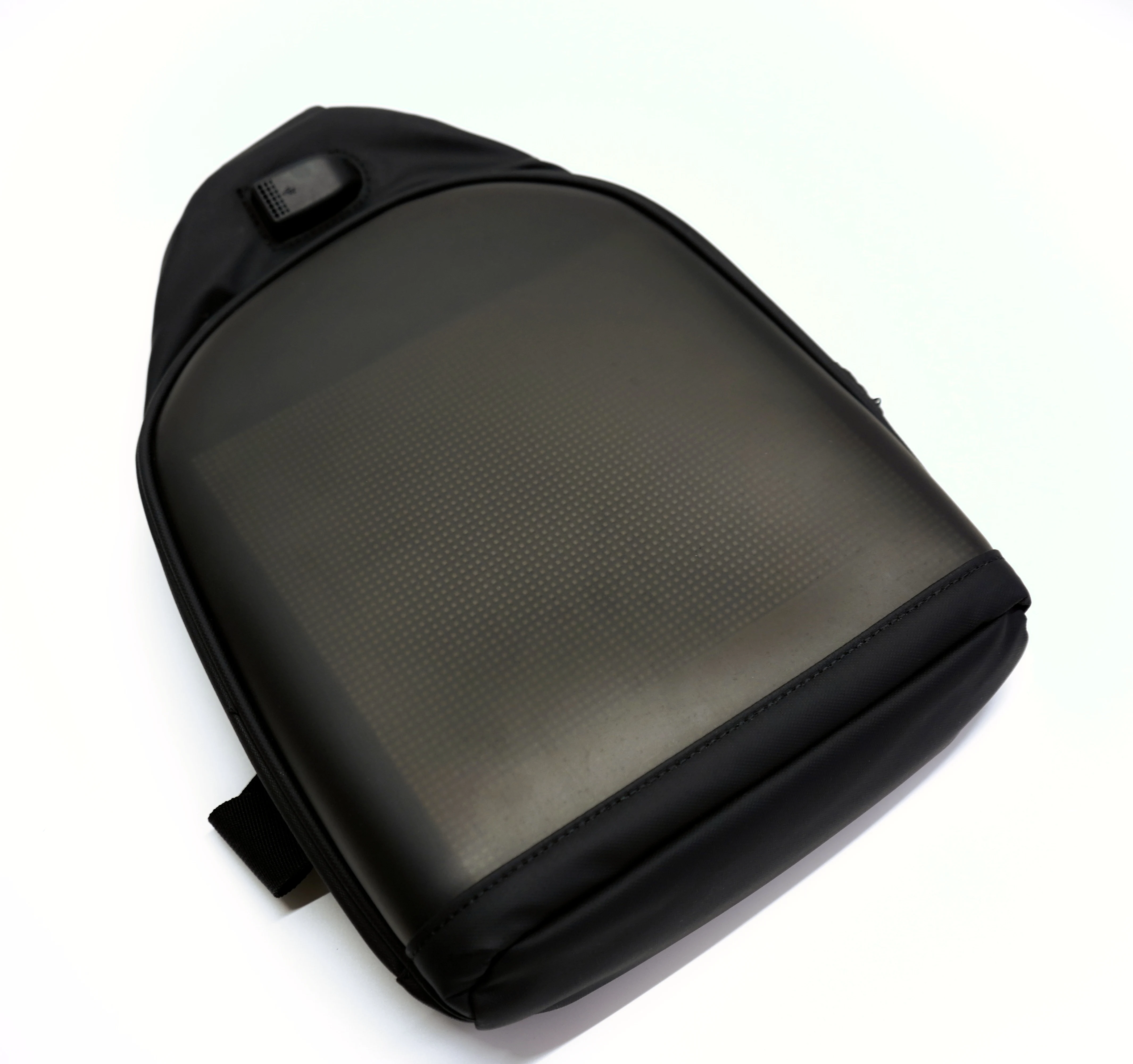 LED Display Shoulder Bag - Waterproof & Versatile