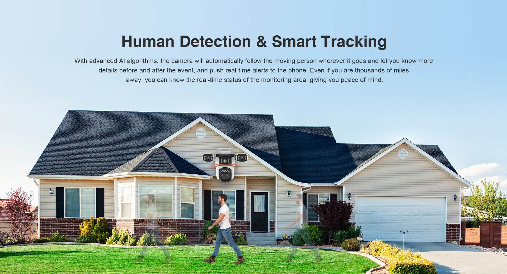 Okam Pro 12MP Wifi Smart Camera - Night Vision & Two-Way Audio