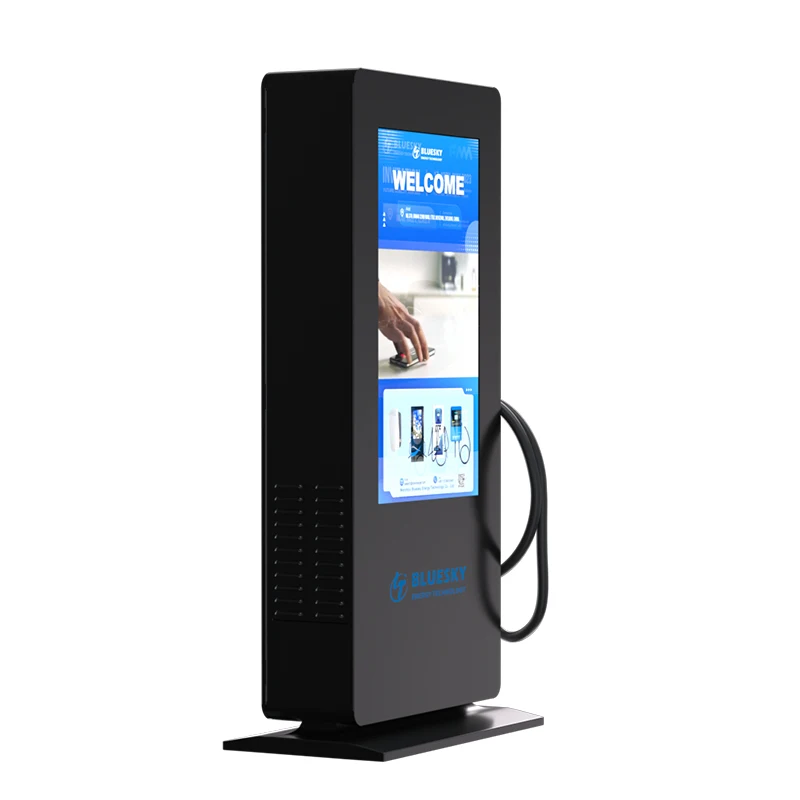 22kw Pos Ev Charger Station DC GB/T Ev Charger Supply Single Connector ...