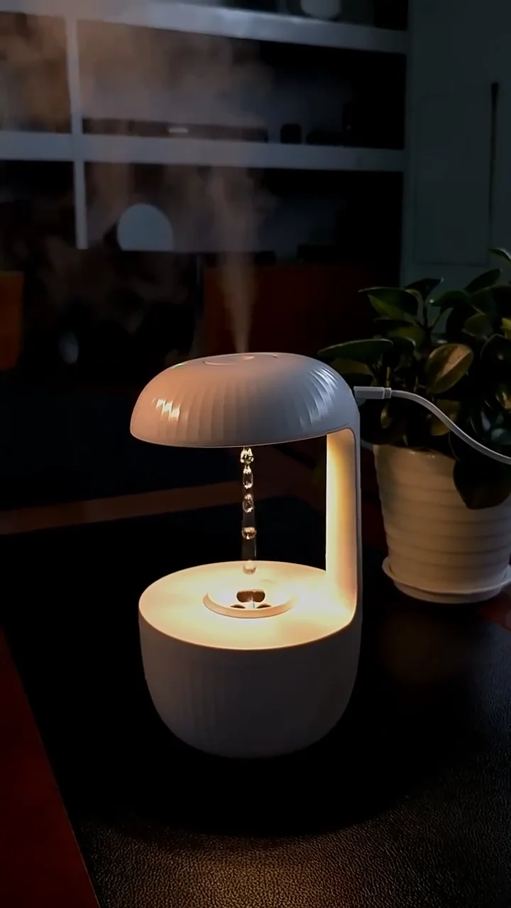 New Product Antigravity Water Drop Humidifier Cool Mist Electric ...