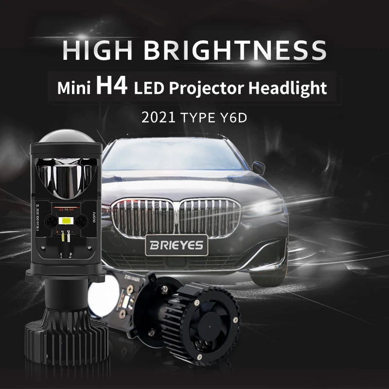 Emark DOT Car Head Lamp H4 HB2 9003 LED Headlights
