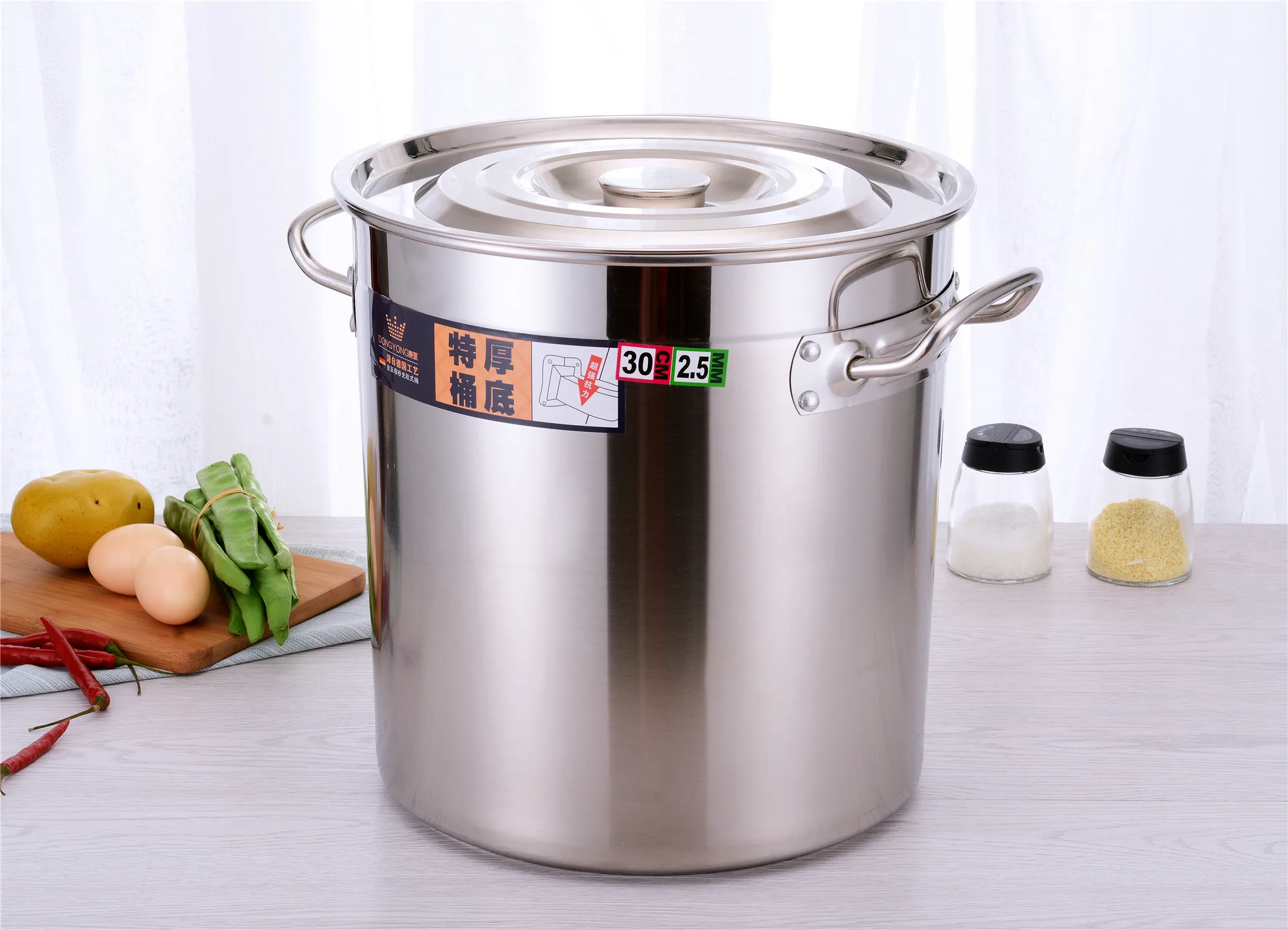 20 Liter Stainless Steel Cooking Stock Pot Stainless Steel Cooking Pot ...