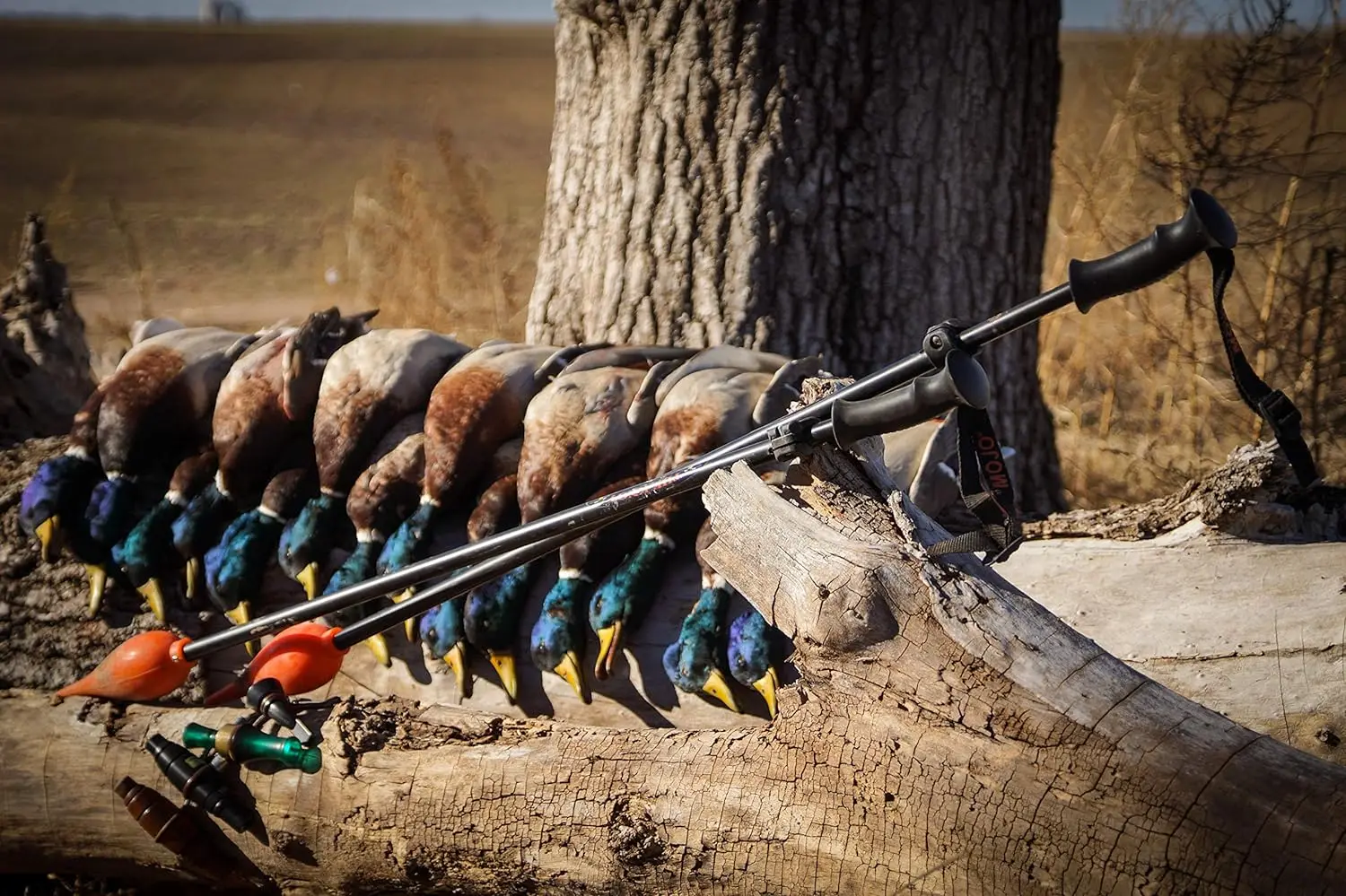 Outdoor the Knot Wading Pole Walking Stick for Duck Hunting and Fly ...