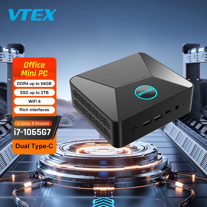 Vtex N5100 Wifi5 Dual Band Wifi 9560 6 Usb Ports Minipc With Dp ...