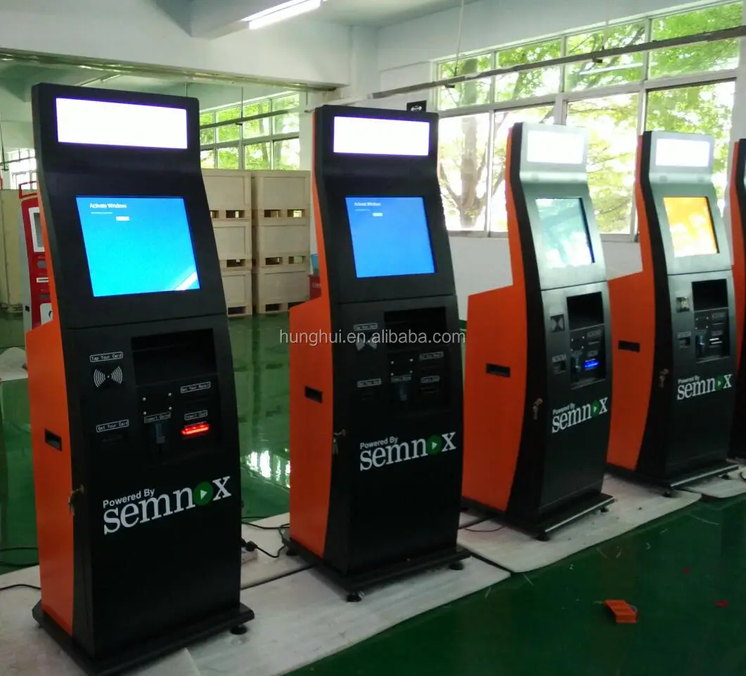 Interactive Self Service A4 Printing Kiosk with Scanning