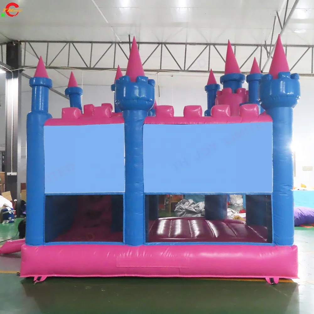 Residential Inflatable Bouncy Castle with Slide - Fun & Safe