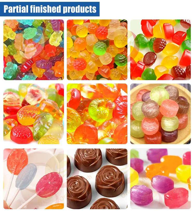 Table-top Multivitamin Jelly Production Mini Gummy Depositor Caramel ...