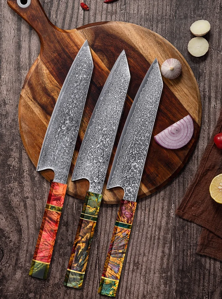 Professional Oem Available Japan Knife Damascus Steel Blade Kitchen ...