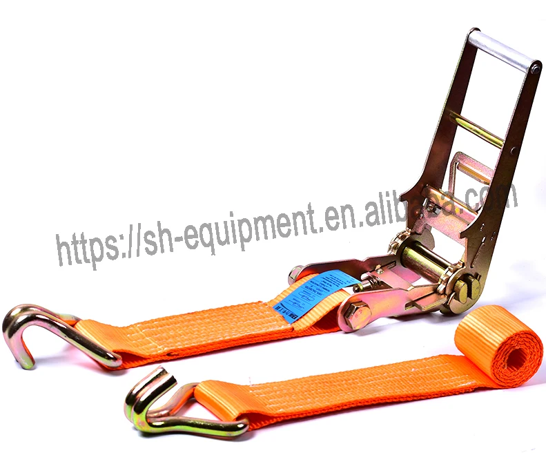 50mm Heavy Duty Polyester Track Ratchet Tie down Strap
