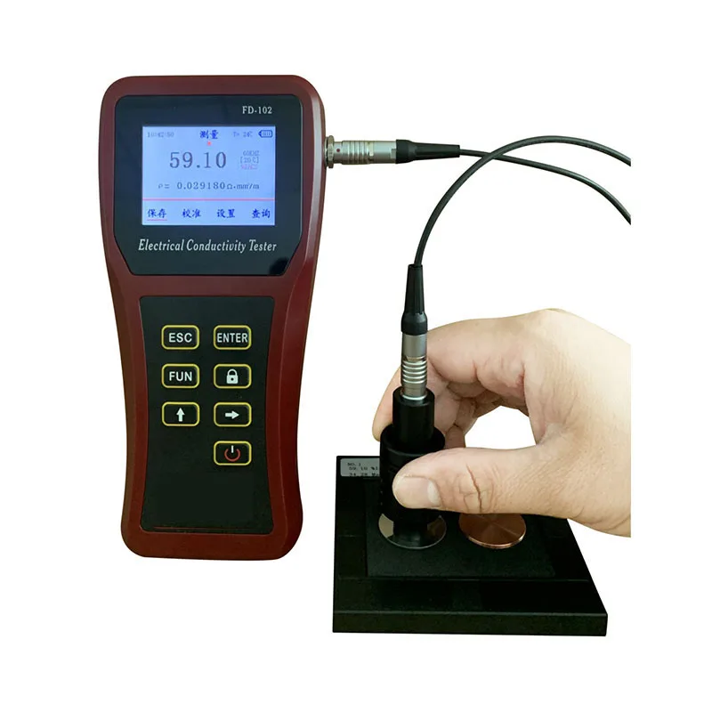 FD-102 Eddy Current Conductivity Tester for Aluminum & Copper