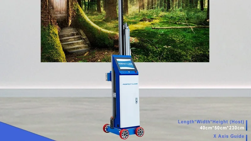 Wall Printing Machine 3d Uv Vertical Wall Printer/3d Background Wall ...