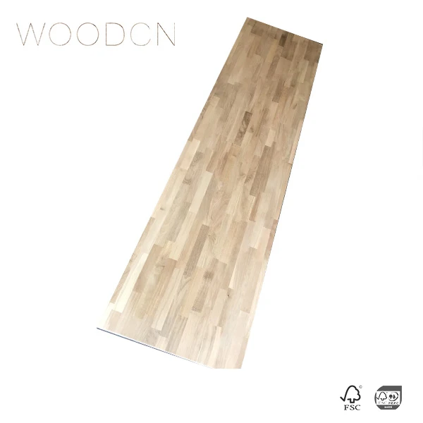 Modern White Oak Butcher Block Counter Top Solid Dining Table and ...