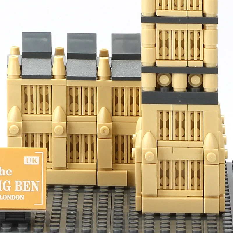 4211 Big Ben City Bricks - Classic Skyline Assembly Set