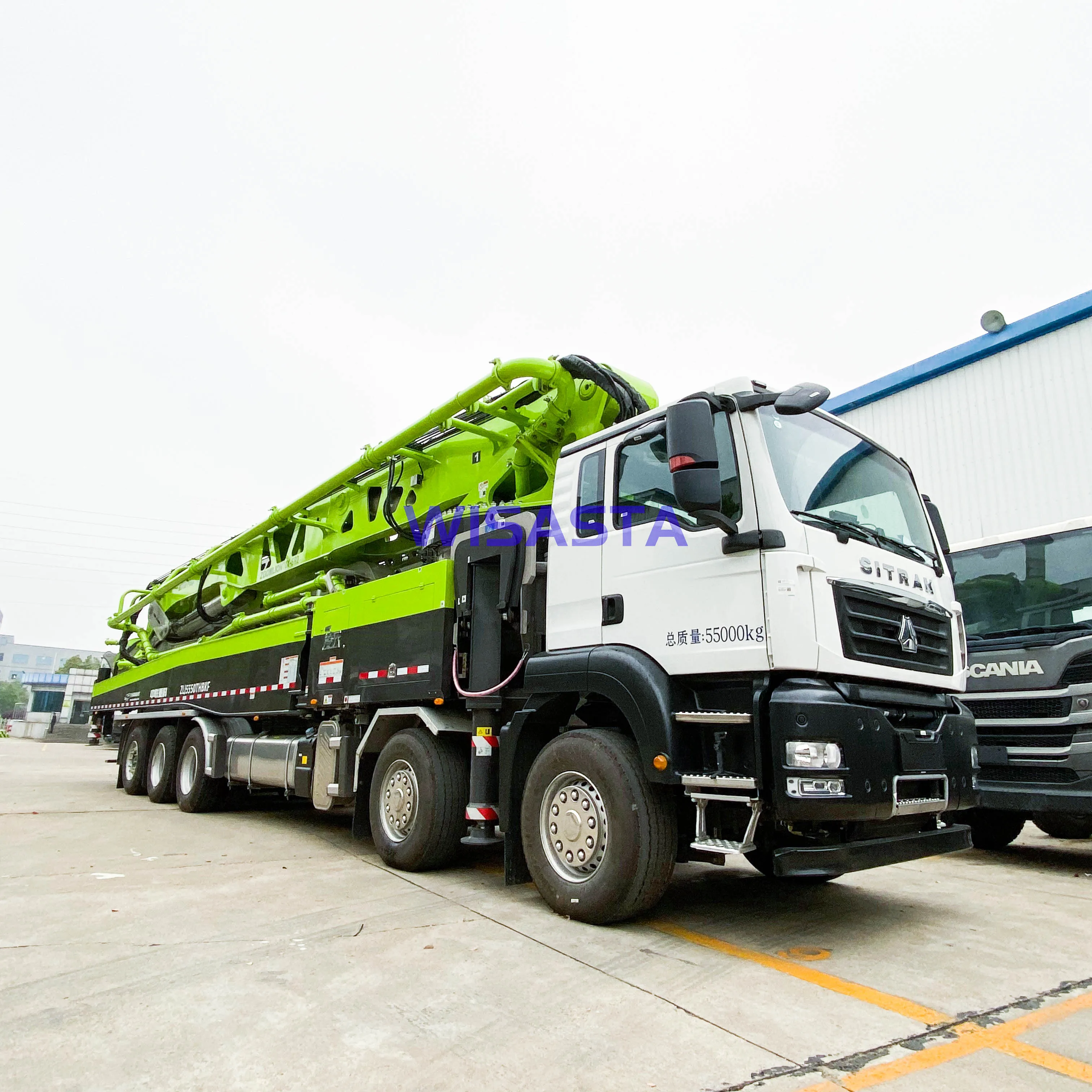 ZOOMLION ZLJ5550THB Truck - 70m Boom Pump for Construction