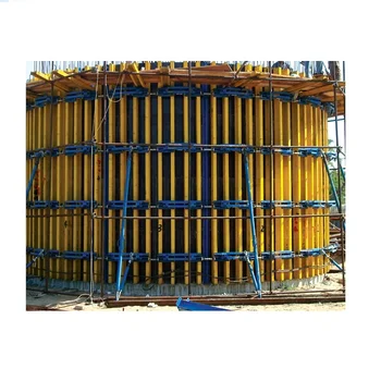 Zulin Adjustable Arc Concrete Casting Water Tank Wall Formwork Systems ...