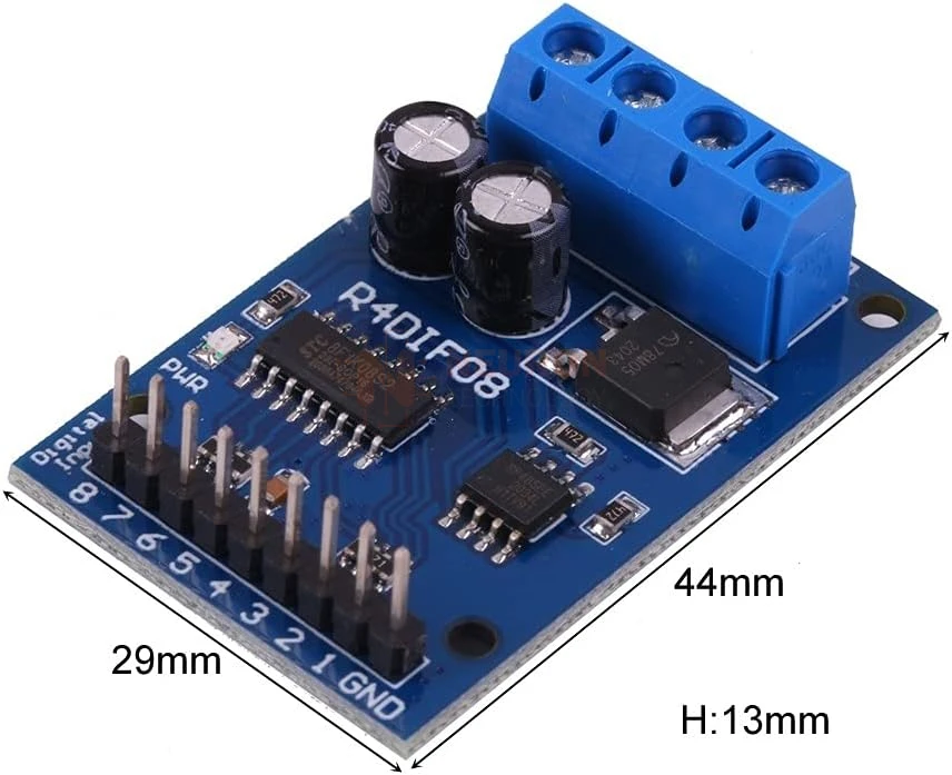 8-channel Digital Input Module Rs485 Modbus Rtu Switch Acquisition ...