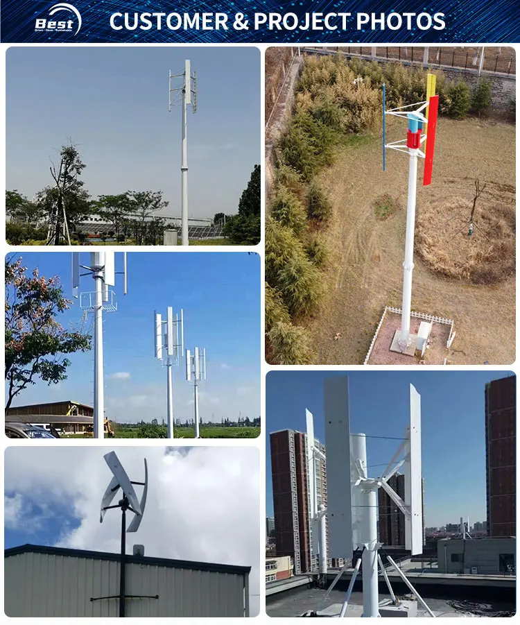 Rosh/ce/iso 2000watt Vertical Axis Wind Turbine 5kw Wind Power ...