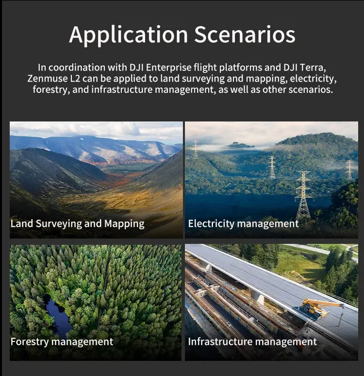 Dji Zenmuse L2 20mp With Lidar Module For Dji Drone M300 M350 Rtk For ...