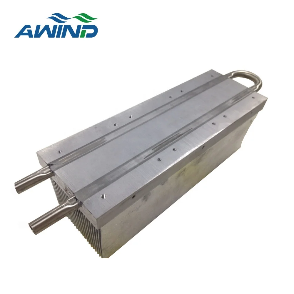 Liquid Cooling Plate With Stainless Steel Tube Water Cold Heat Sink For ...