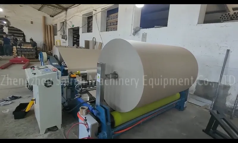 High Speed Cnc Paper Slitting Machine For Paper Core Tube Production ...