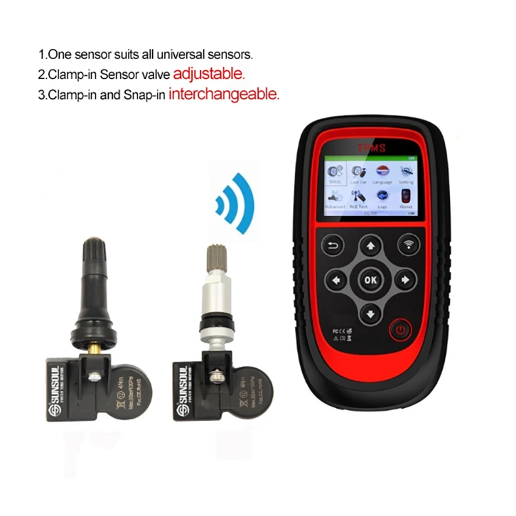 China High Quality 315mhz 433mhz Two In One Tire Pressure Monitoring ...